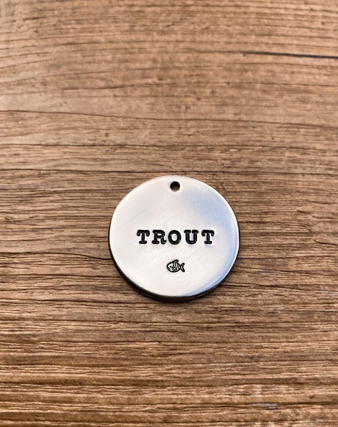 Pet ID Tag / Fish Dog Tag / Pet Name Tag / Cat ID Tag / - Etsy