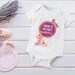 Baby Monthly Milestone Personalized Onesies, Personalized Baby Bodysuit ...
