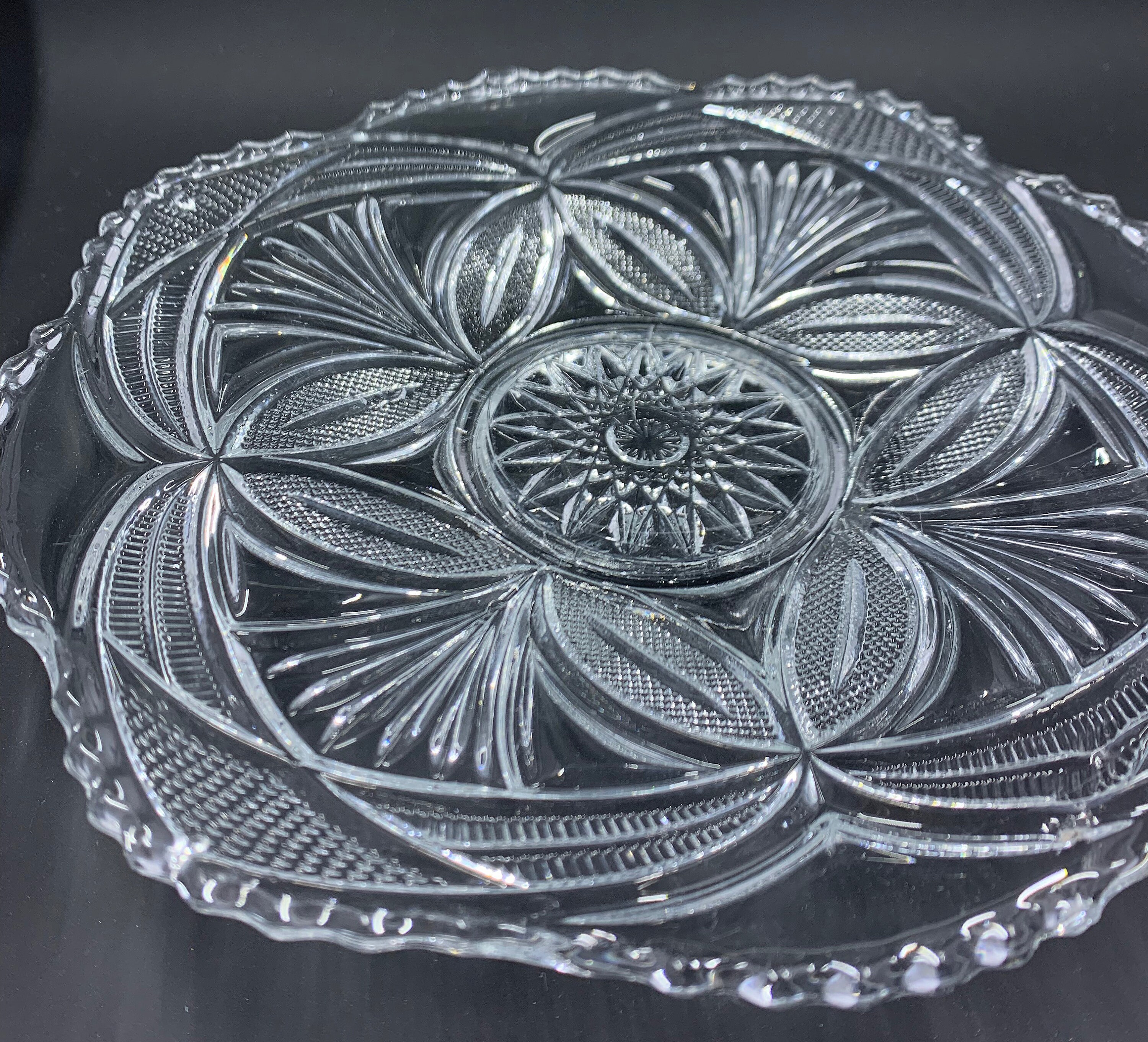 EAPG Beautiful Lady 8 Inch Plate - Etsy.de