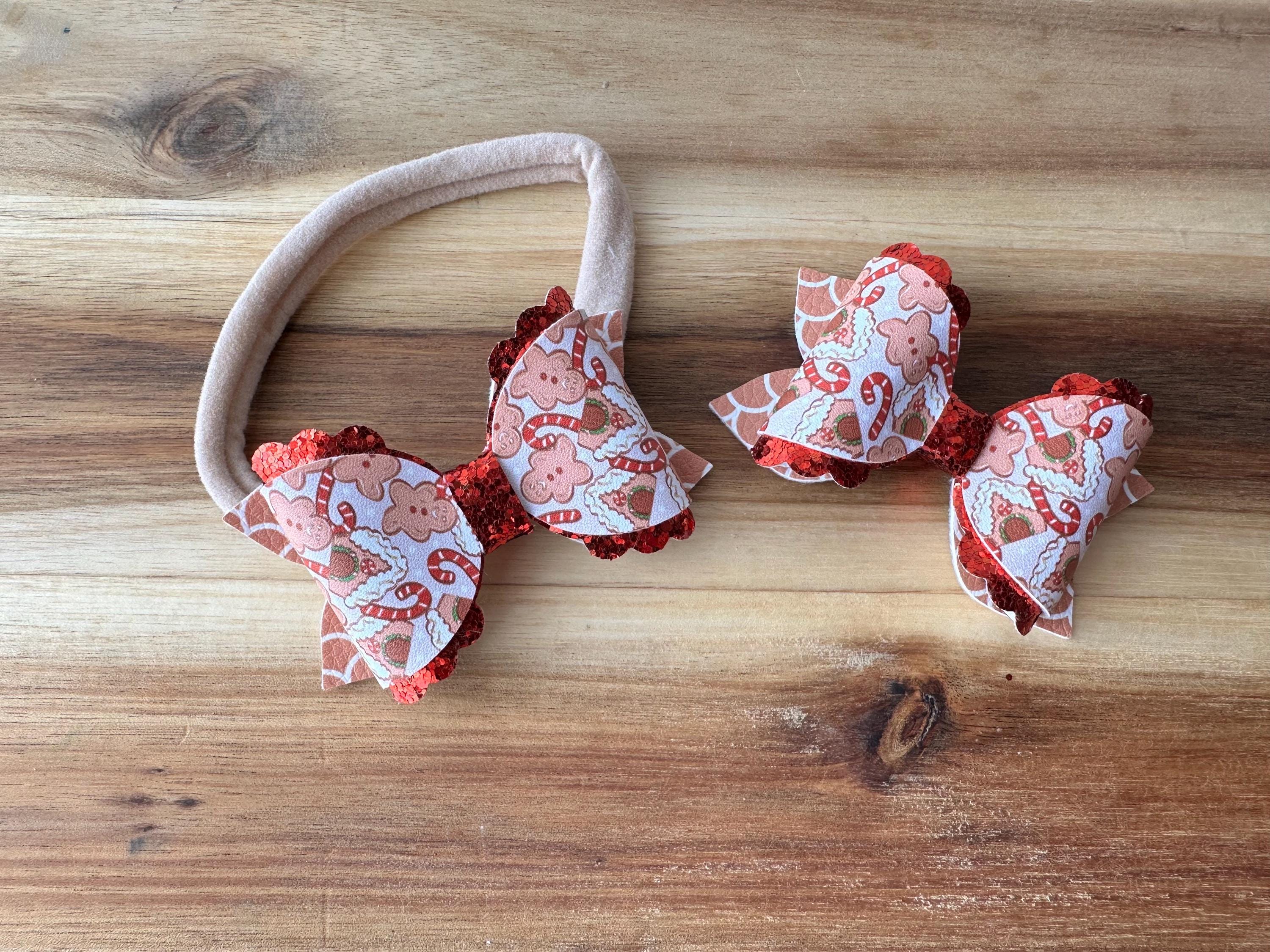 Gingerbread Man Bow - Etsy