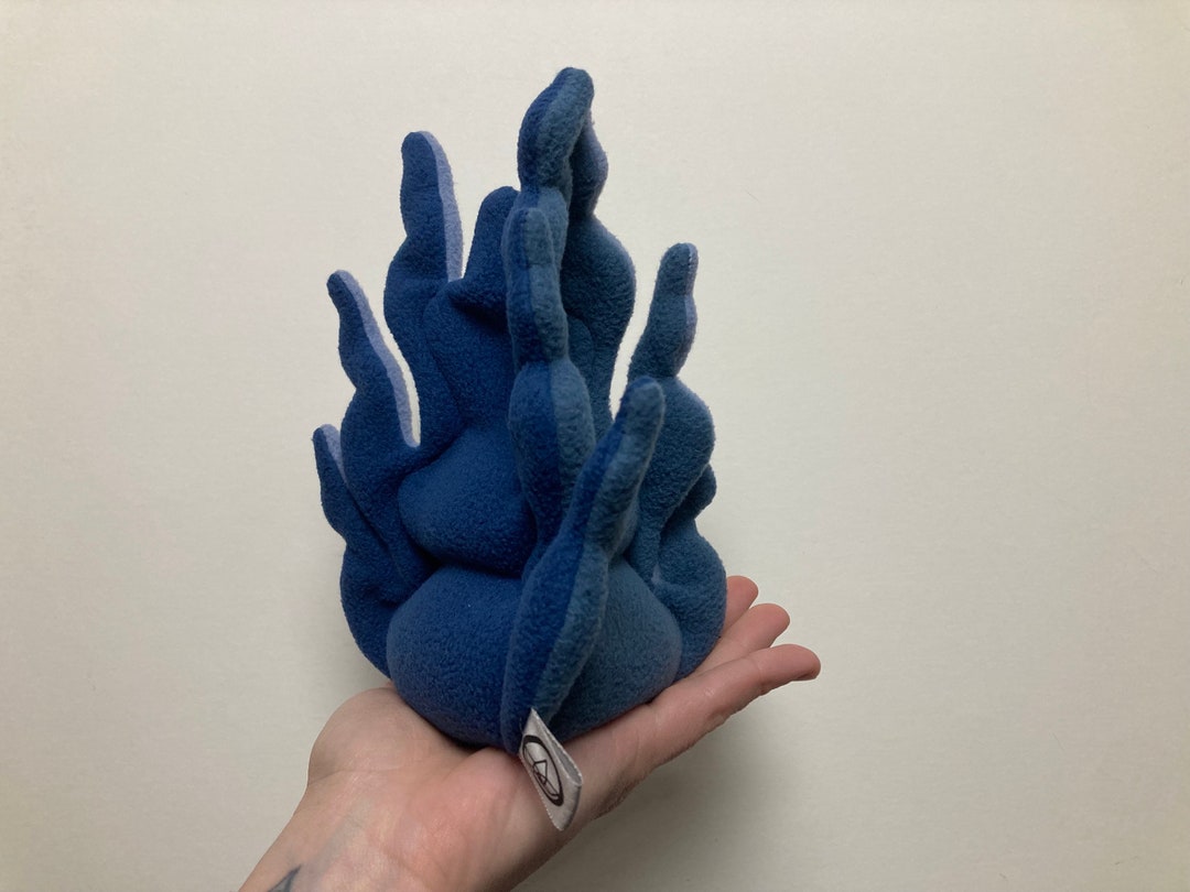 Lil Imber, Tricolor Blue, Weighted Fidget Plush - Etsy