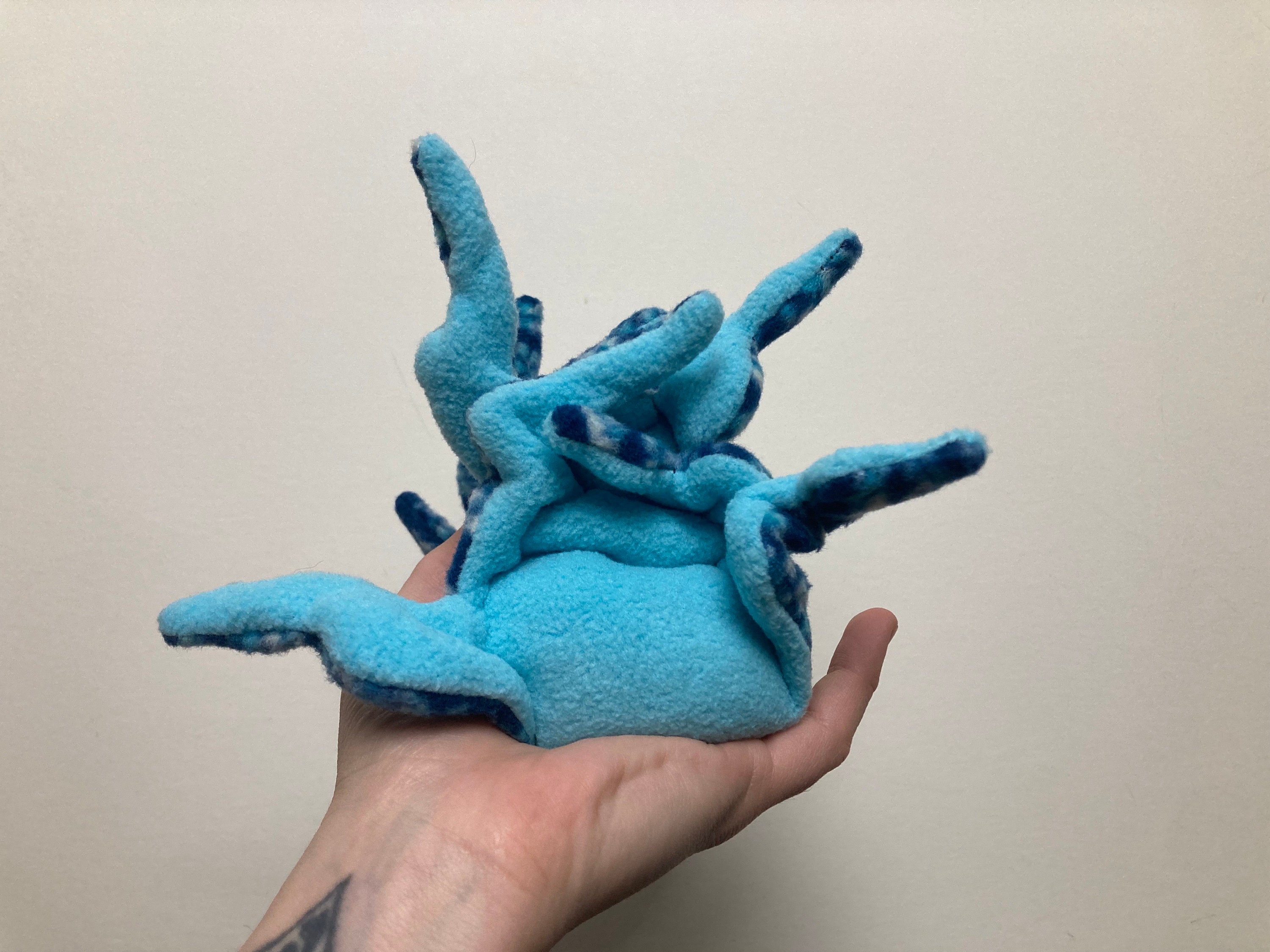Lil Imber Blue Scales With Blue Belly Weighted Fidget Plush - Etsy