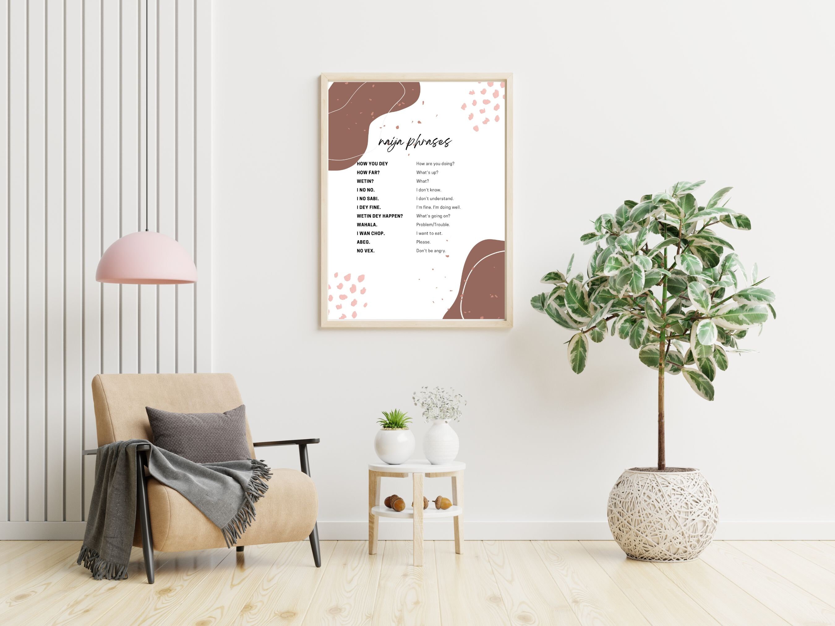 Pidgin Phrases, Common Phrases, How You Dey, Unique African Wall Art ...