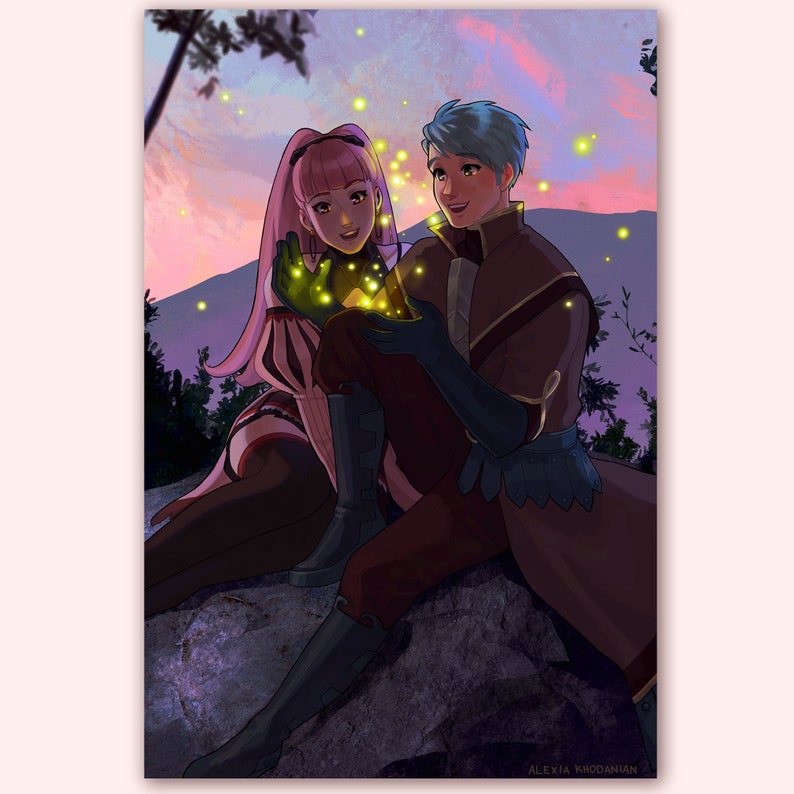 FE3H Hilda and Caspar 4x6 Art Print - Etsy