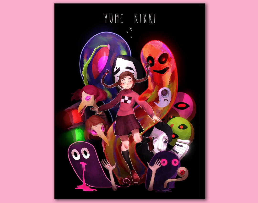 Yume Nikki 8.5x11 Art Print - Etsy