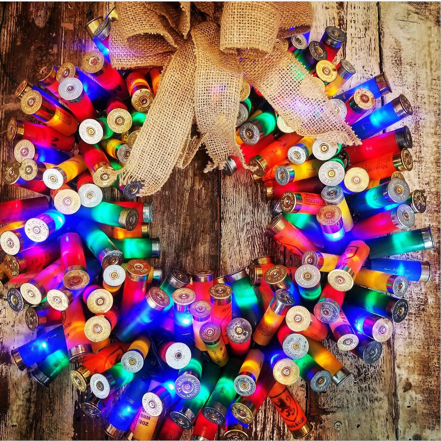 Shotgun Shell Wreath