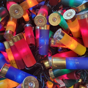 Shotgun Shell Mini Party Light Set - Etsy