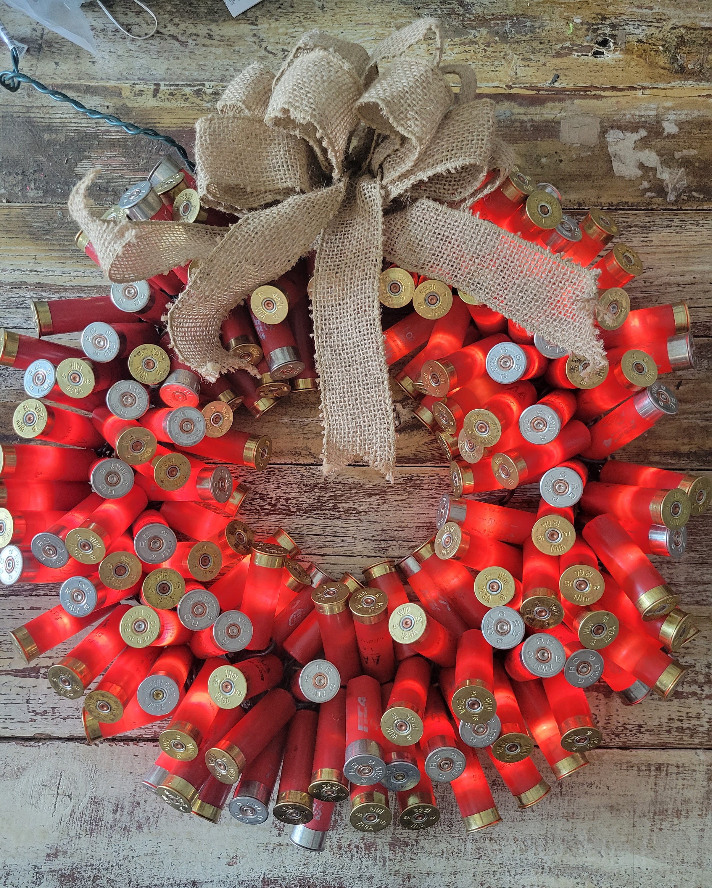 Buckshot Wreath - Etsy