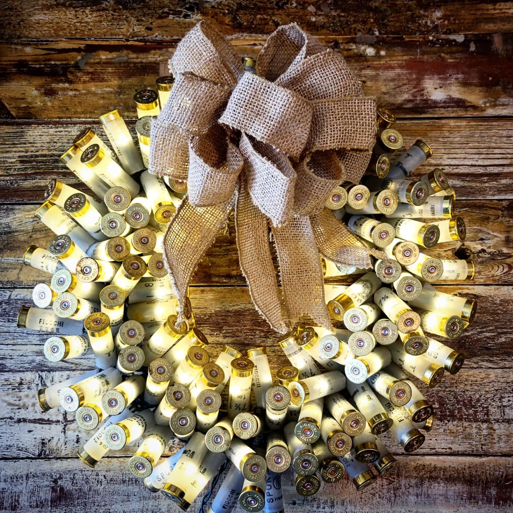 Buckshot Wreath - Etsy