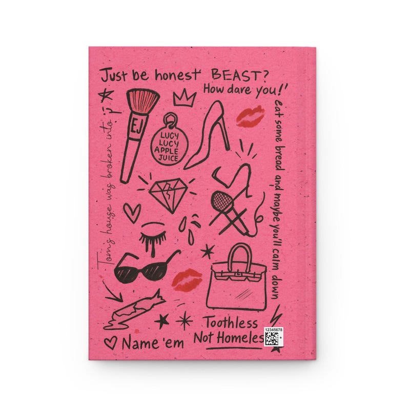 RHOBH Burn Book Mean Girls Style Hardcover Notebook - Bravo Fan Gift ...