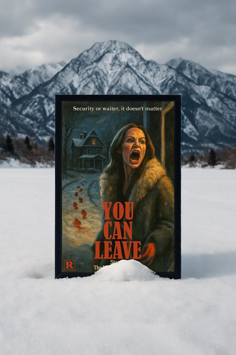 RHOSLC You Can Leave - Horror Parody Poster: Bravo Meme Wall Art ...