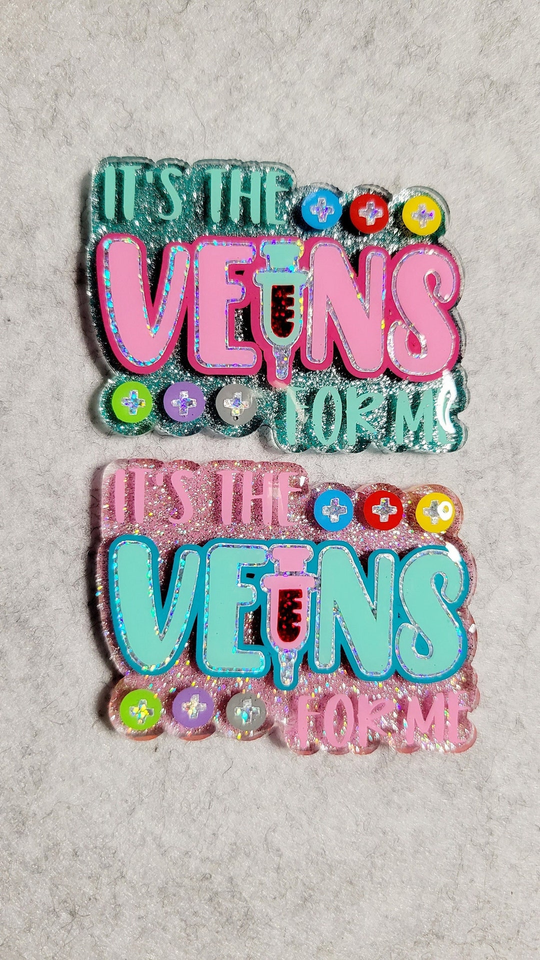 Phlebotomy Badge Reel Veins Phlebotomist Badge Reel Order of Blood Draw ...