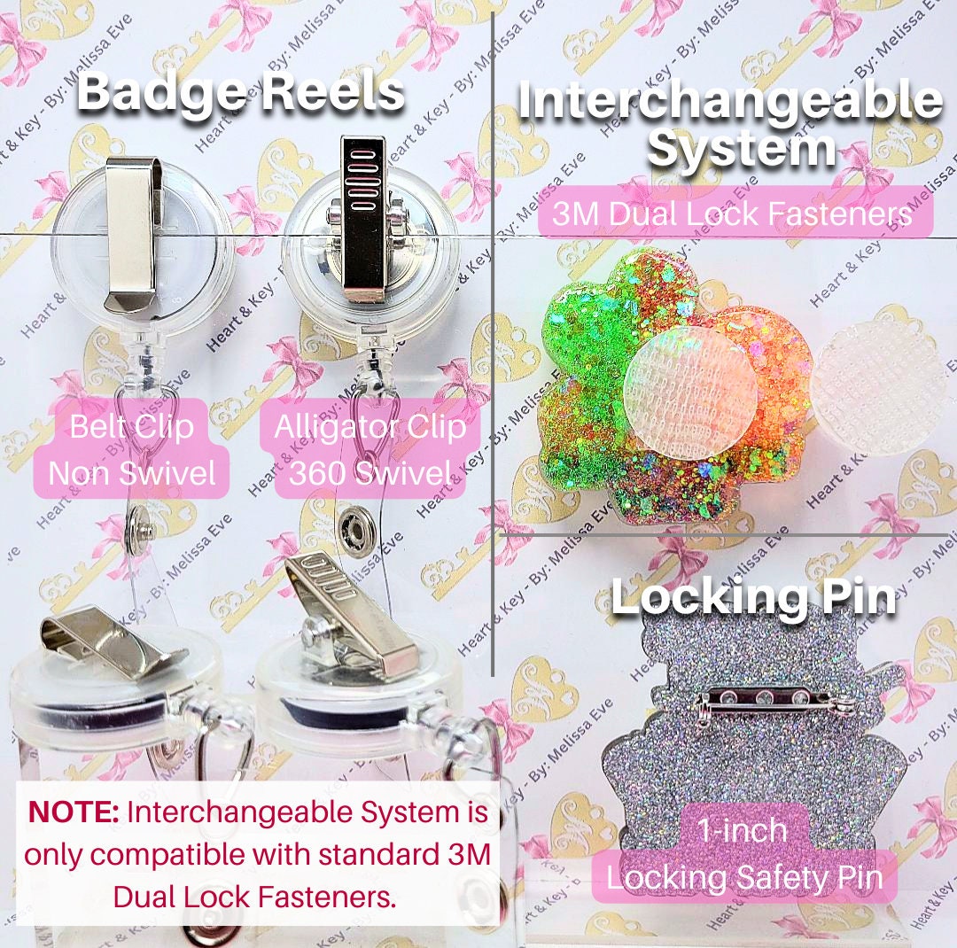 Brain Badge Reel Medical Cute Nurse Brain Use It / Happy - Etsy