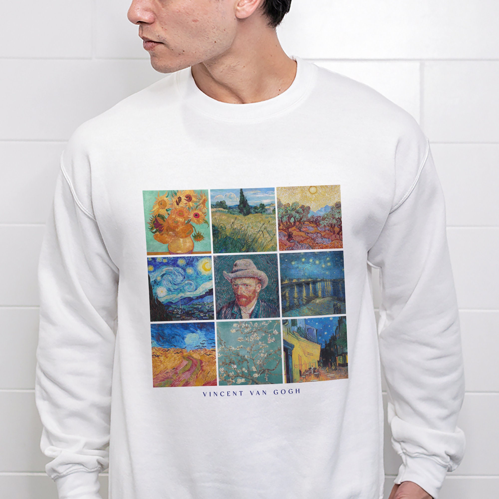 Van Gogh Museum Van Gogh Sweater Van Gogh Sweatshirt Light Academia ...