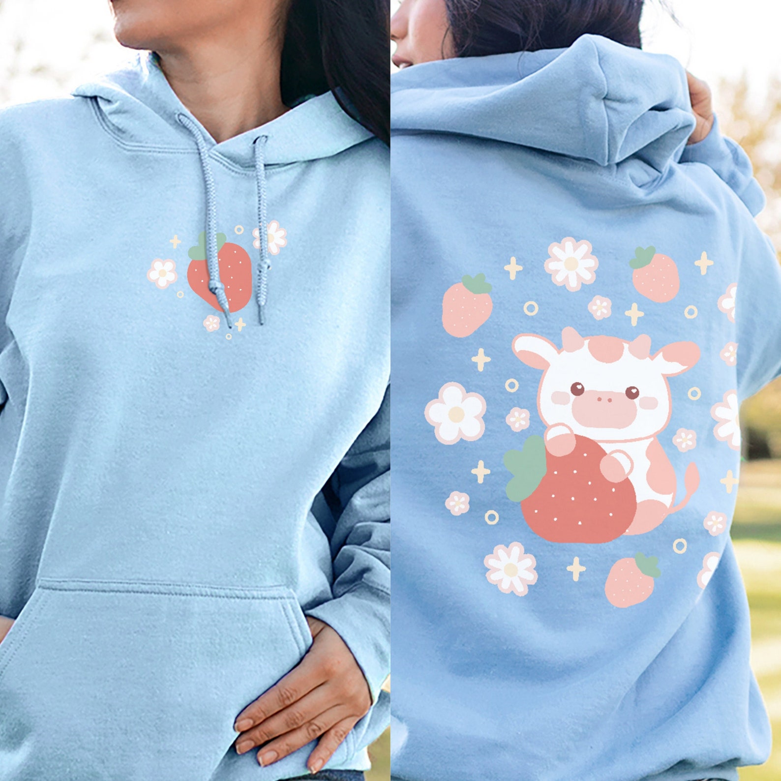 Strawberry Cow Clothes Strawberry Cow Strawberry Sweater Cow Sweater ...