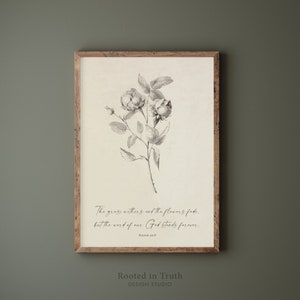 Gallery Wall Scripture Wall Art Prints, PRINTABLE Bundle, Christian ...