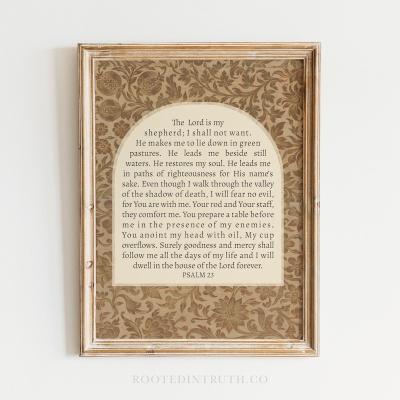 Printed Antique Scripture - Etsy