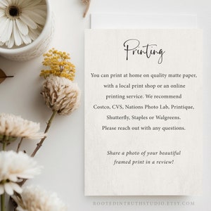 Rest in the Lord Scripture Wall Art, Bible Verse Printable, Christian ...