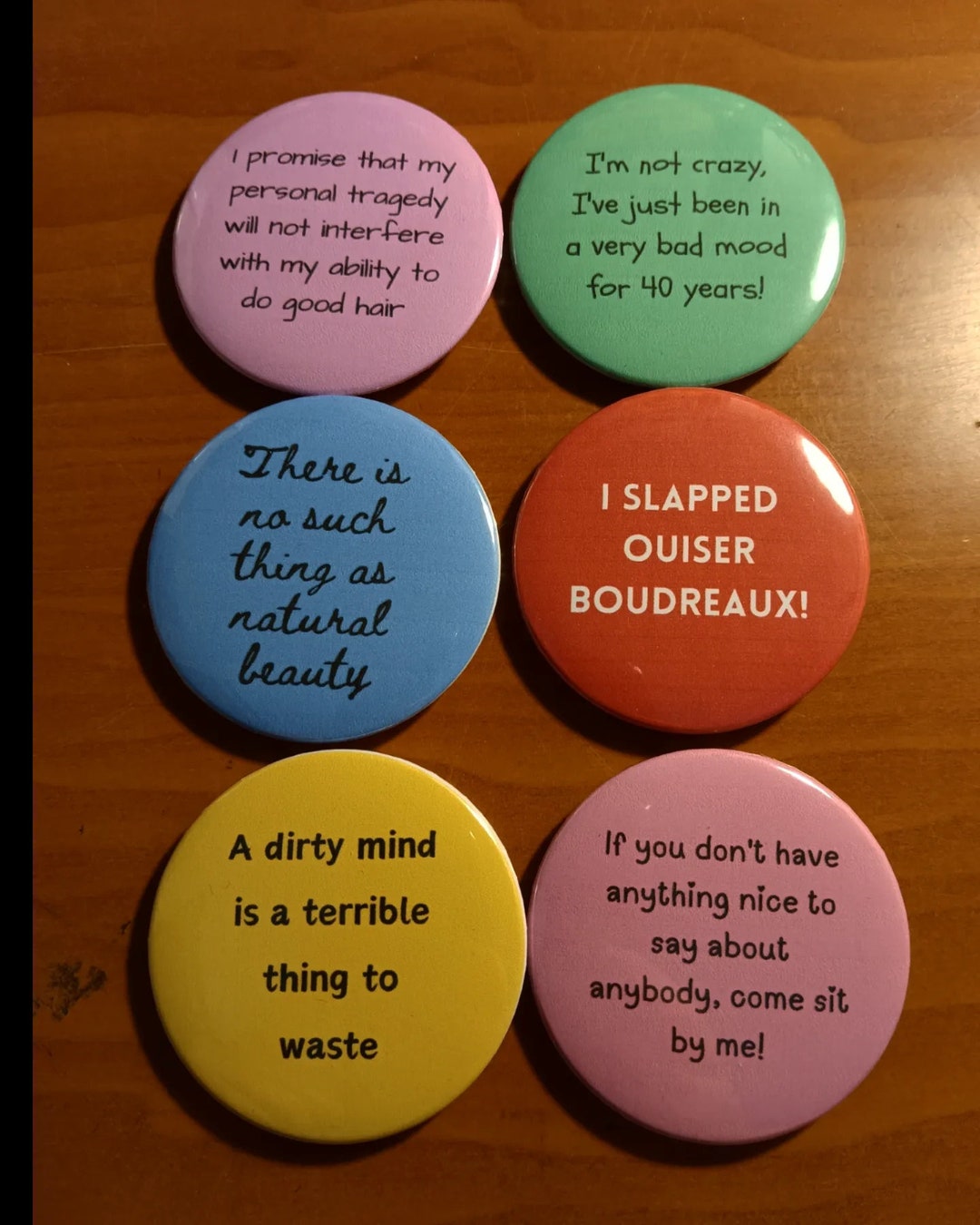 Steel Magnolias Movie Quote Buttons - Etsy