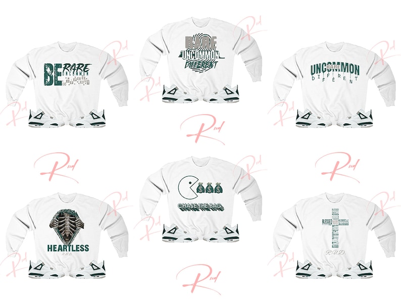 Be RUD Shirt to Match Jordan 4 Oxidized Green, Retro 4 Oxidized Green ...