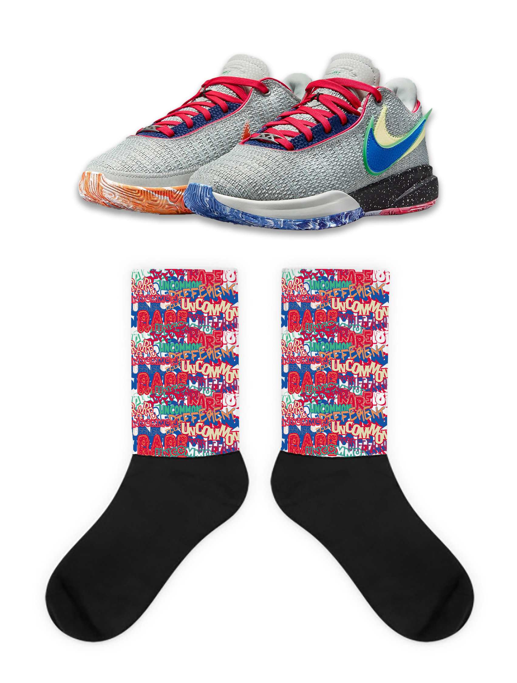Lebron 12 Data Socks