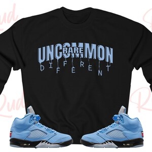 Rud Drip Hoodie to Match 5 UNC, 5 UNC Hoodie, UNC Sneaker Hoodie - Etsy