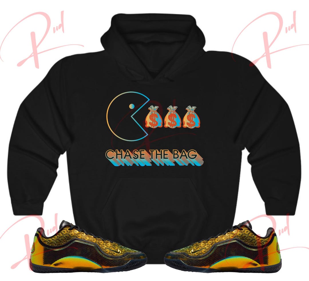 Chase the Bag Hoodie to Match Lebron 23 Uncharted, Retro Lebron 23 ...