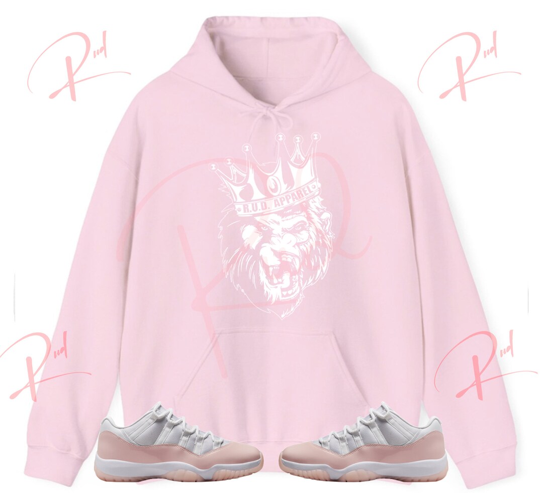 Lion King Hoodie to Match Retro 11 Legends Pink, Jordan 11 Legends Pink ...