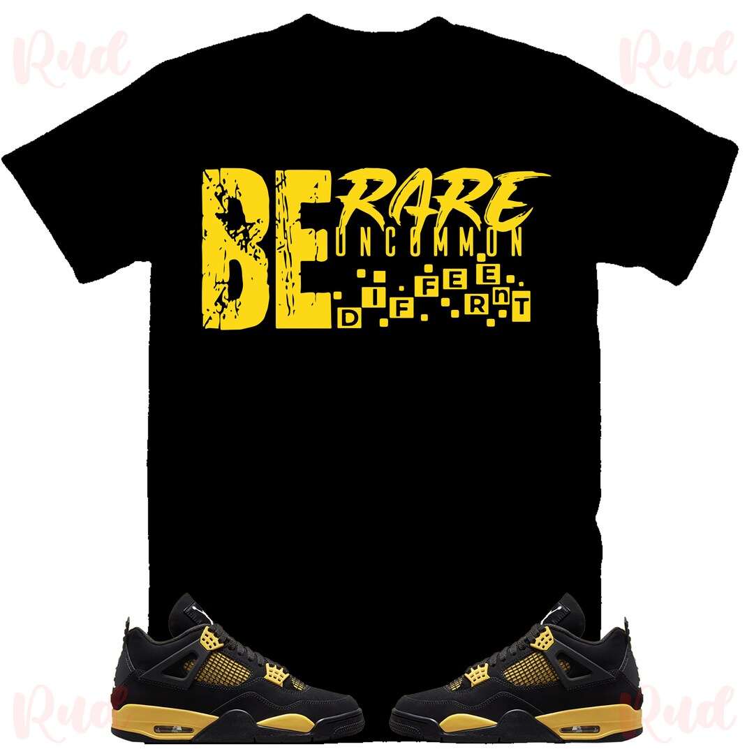 Be Rud Shirt to Match Jordan Retro 4 Thunder ,retro 4 Thunder Shirt ...