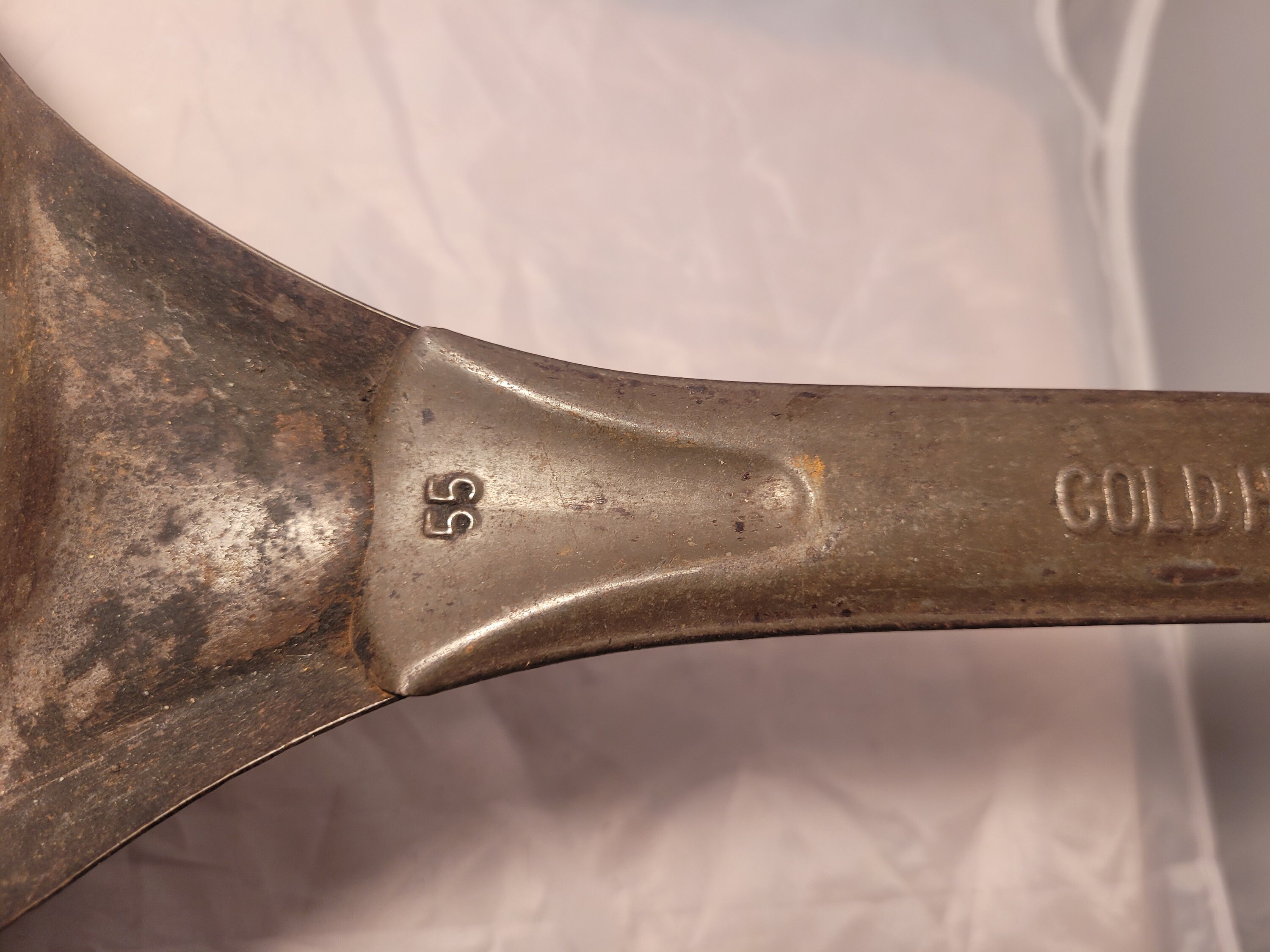 L & G Mfg Co 12 Vintage Cold Handle 55 Cowboy Skillet - Etsy