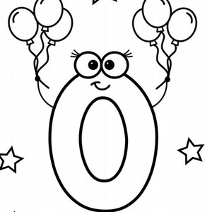 Silly Numbers Coloring Sheets, Numbers Coloring Sheets, Numbers ...