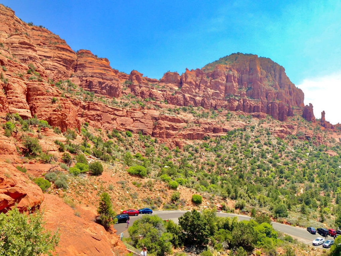 Red Rocks of Arizona Zoom Background | Etsy