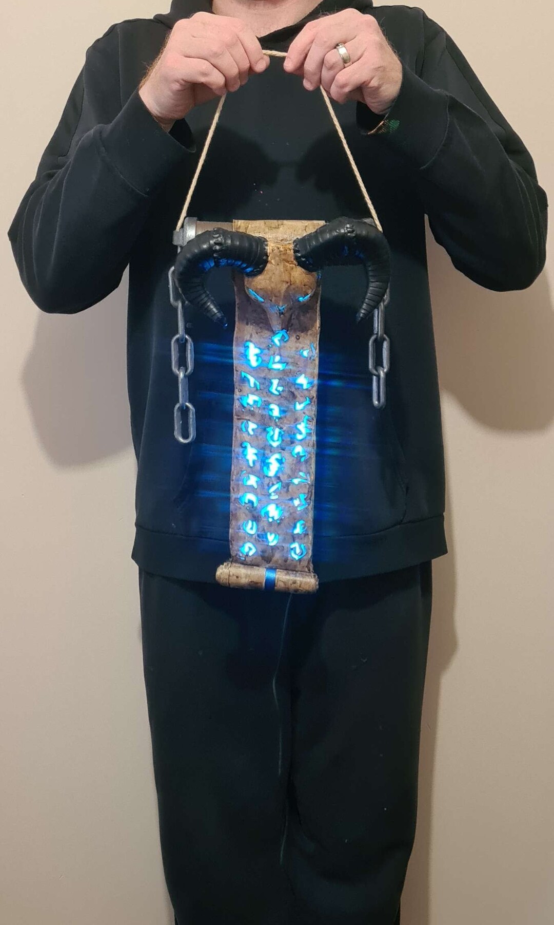 Deathknight/warlock Magic Scroll - World of Warcraft Wall Hanging ...