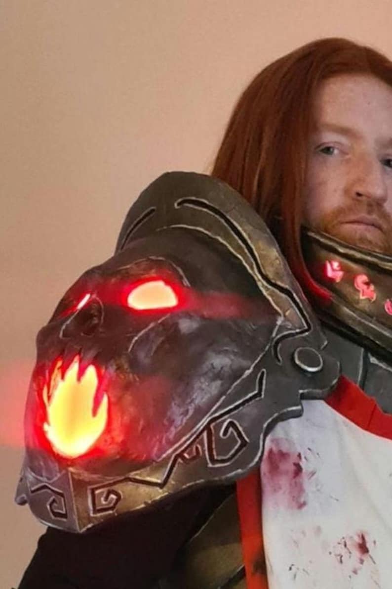 Dreadnaught Pauldrons - World of Warcraft Cosplay Prop Armour - Etsy