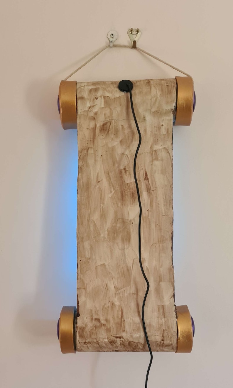 Dalaran Magic Scroll - World of Warcraft Wall Hanging Cosplay Prop - Etsy