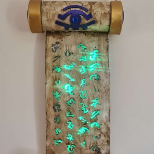 Dalaran Magic Scroll - World of Warcraft Wall Hanging Cosplay Prop - Etsy