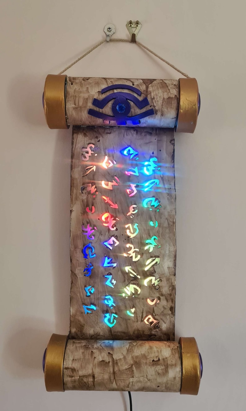 Dalaran Magic Scroll - World of Warcraft Wall Hanging Cosplay Prop - Etsy