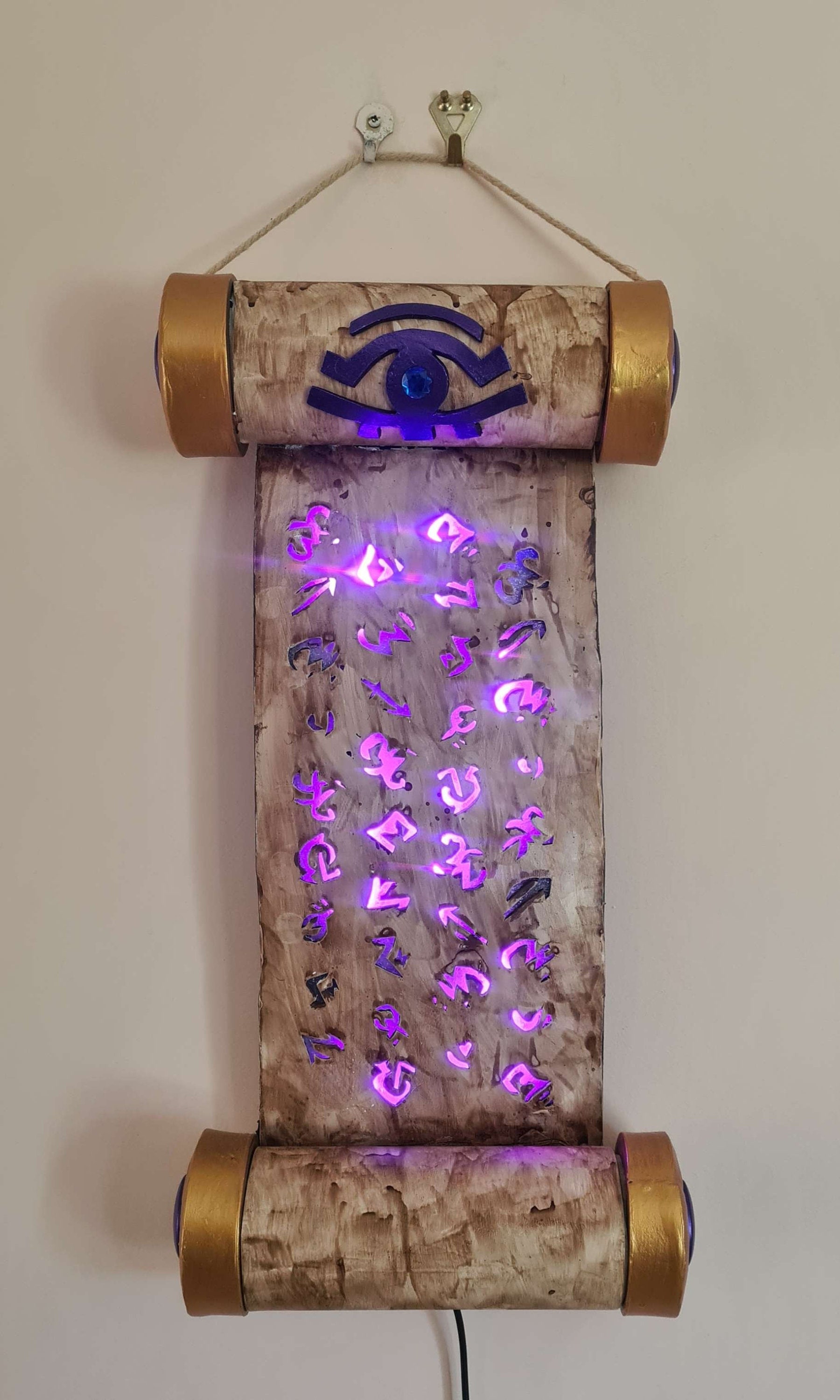 Dalaran Magic Scroll - World of Warcraft Wall Hanging Cosplay Prop - Etsy