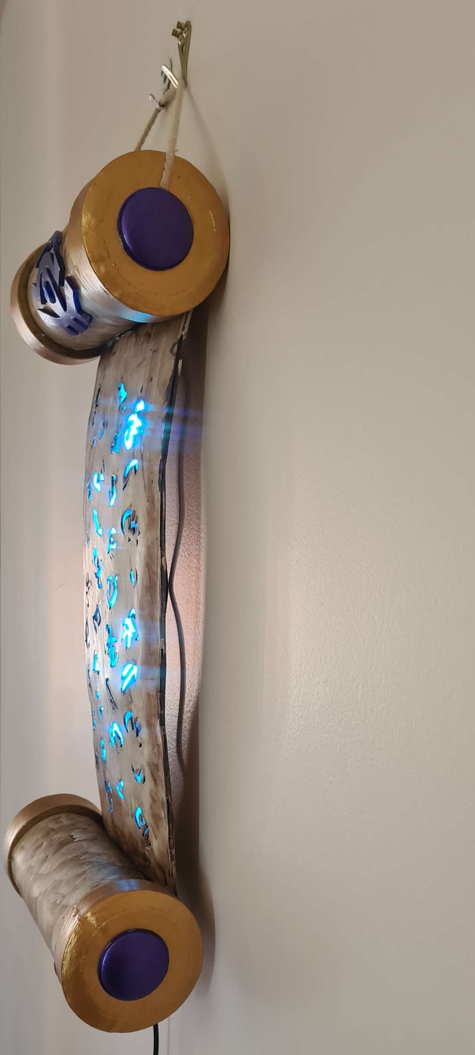 Dalaran Magic Scroll - World of Warcraft Wall Hanging Cosplay Prop - Etsy