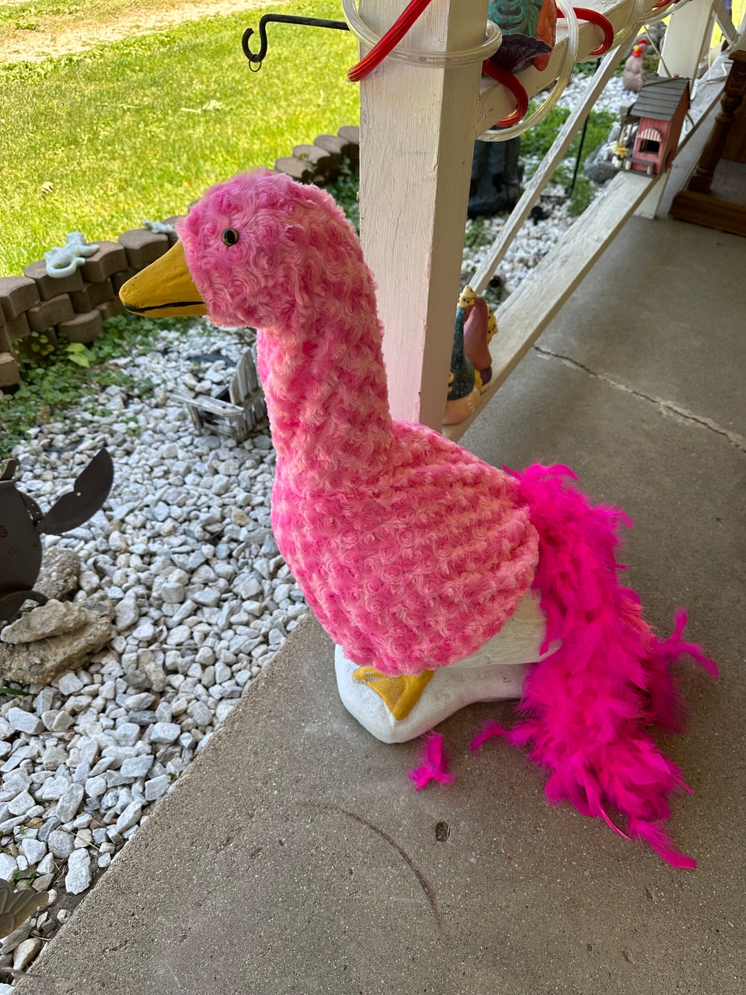 Porch Goose Flamingo - Etsy