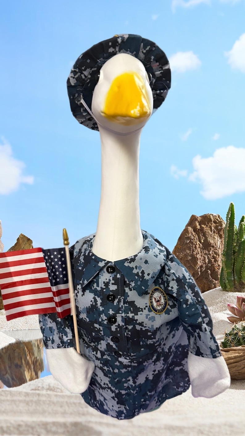 Military Goose Pixelated Outfit - Etsy