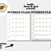 Printable Fitness Meal Plan, Printable Meal Plan, Weekly Meal Plan ...