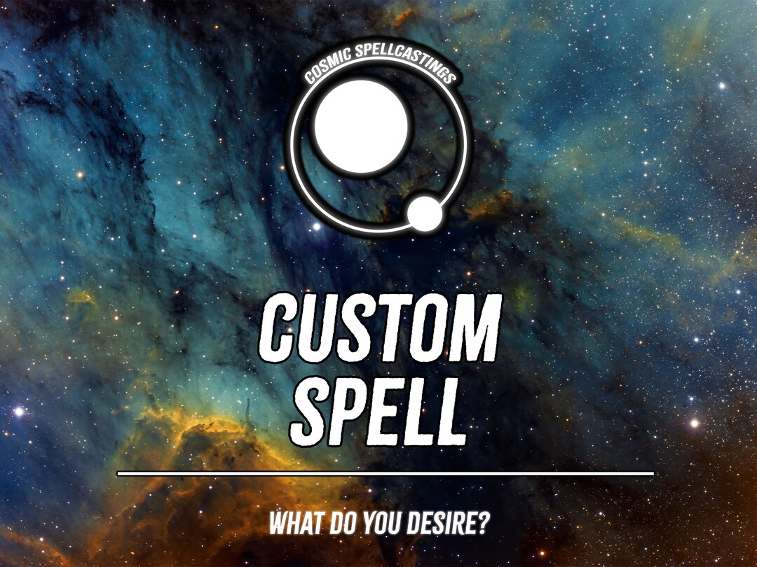 Custom Spell Custom Magic, Witchcraft, Tailored Ritual Creation, Unique ...