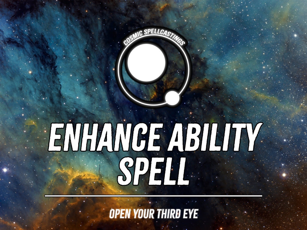 Psychic Abilities Spell 3 Boosters Third Eye Opening, Psychic Power, Psychic Enhancement, Witch ...