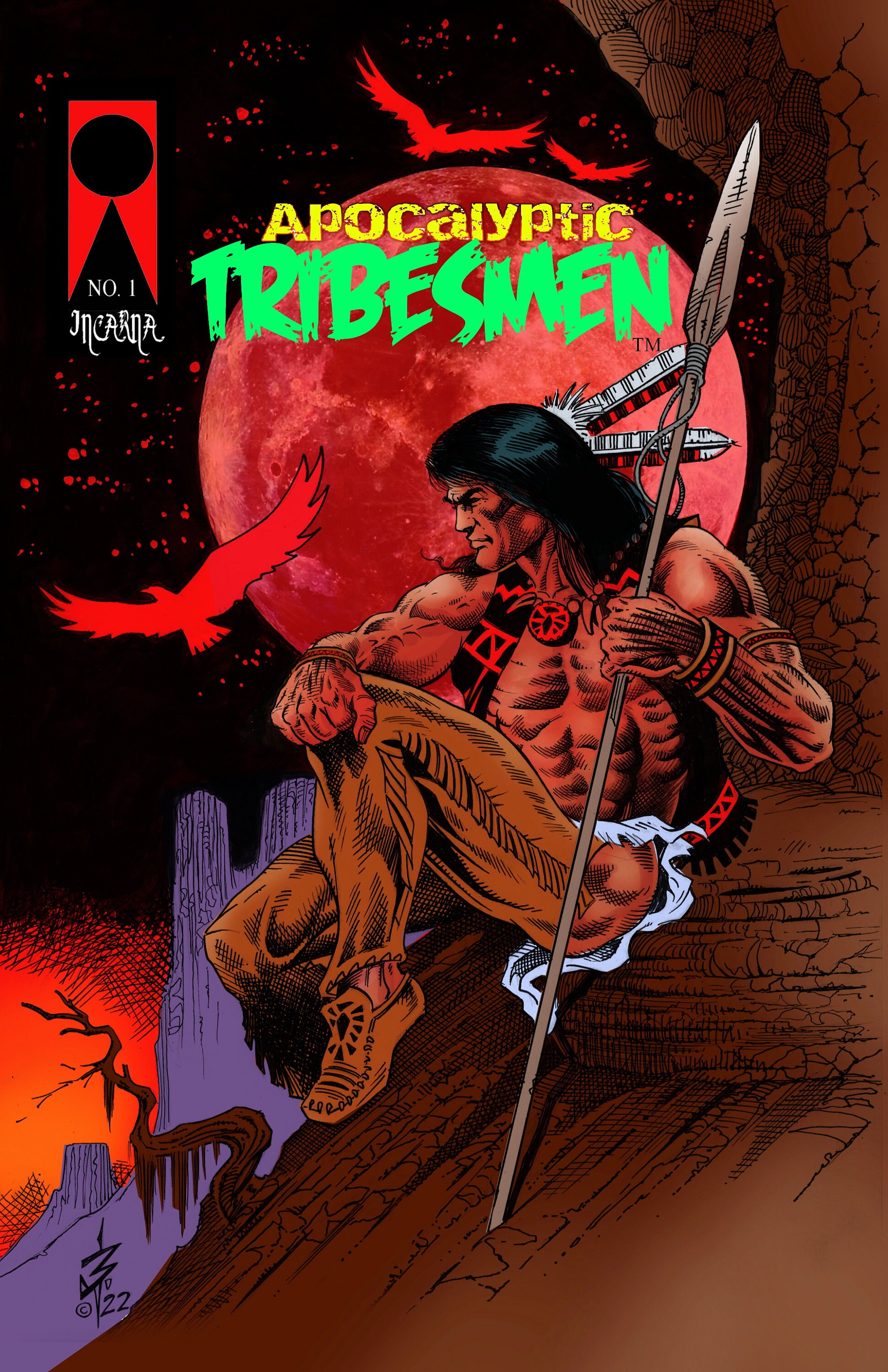 APOCALYPTIC TRIBESMEN Digital Comic Book - in a Not so Distant Future ...