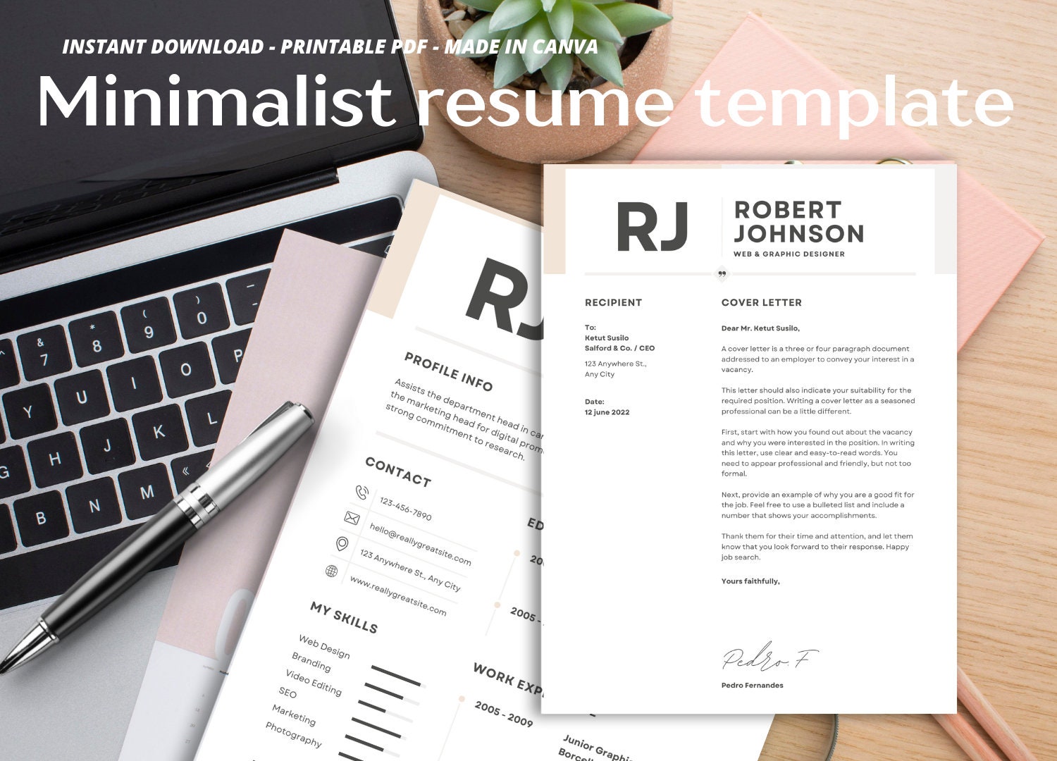 Beige Modern Professional CV Resume Template.pdf, Modern Resume ...