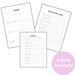 Handwriting Practice Pages - BUNDLE - ABC Tracing, Days of the Week ...