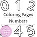 Coloring Pages 0-9 Numbers Printable, Number Coloring Book ...
