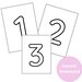 Coloring Pages 0-9 Numbers Printable, Number Coloring Book ...