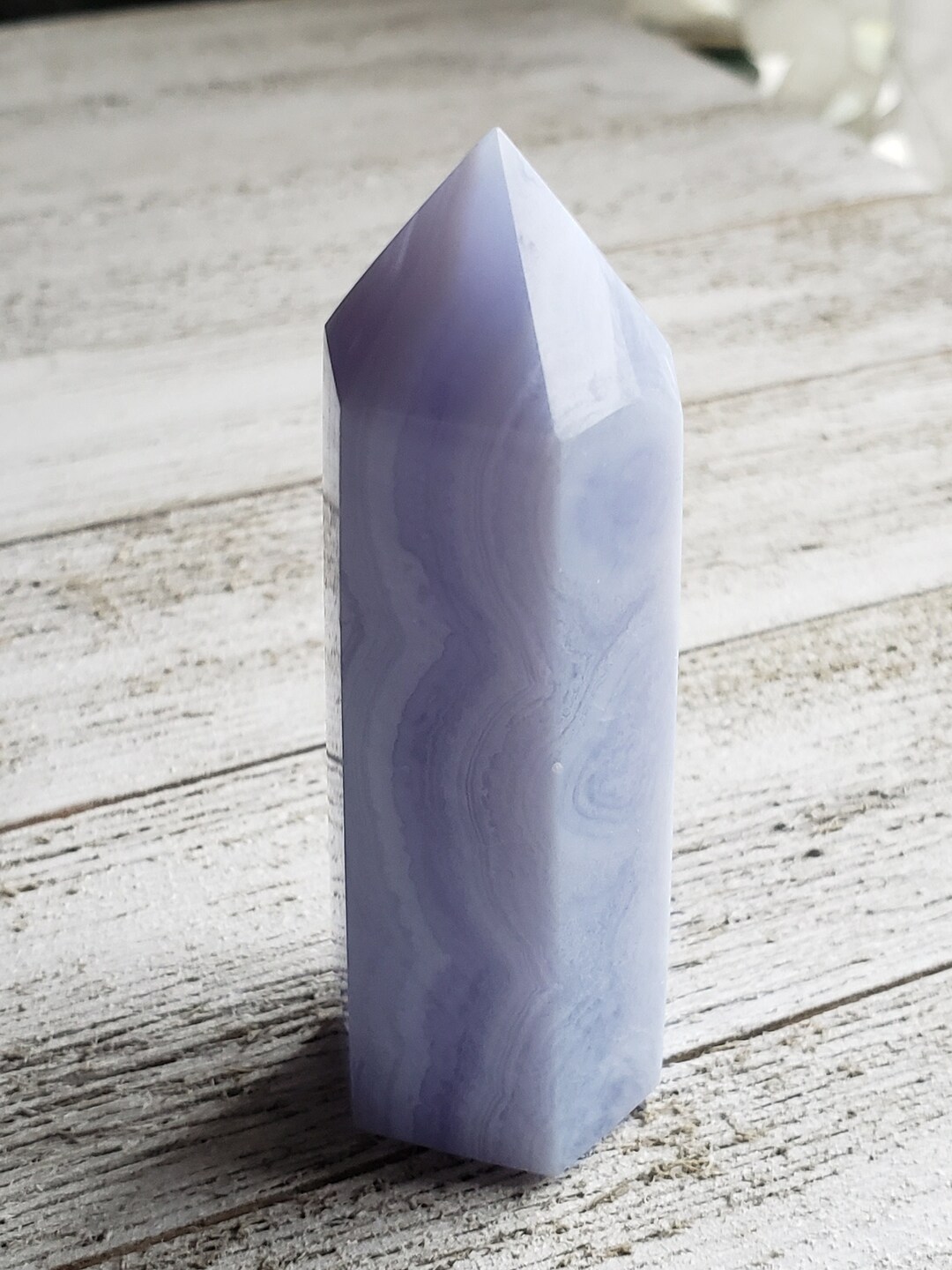 Beautiful High Quality Blue Lace Agate Tower - Etsy